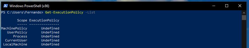 Configurando e dando permissão com o Execution Policies - Luiz InTech